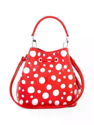 LOUIS VUITTON Yayoi Kusama Infinity Dots Monogram Empreinte Giant Bb Bucket Bag