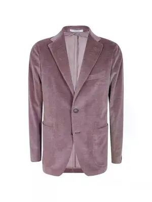 Tagliatore Montecarlo Corduroy Blazer - Red