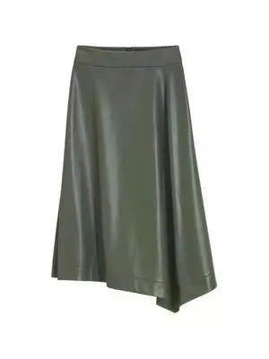 BOSS Faux-leather Skirt - Green