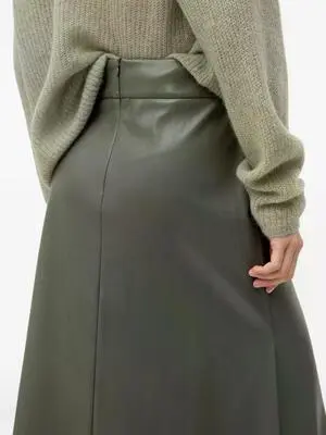 BOSS Faux-leather Skirt