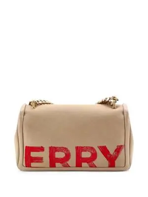 Burberry Lola Printed Canvas Small Shoulder Bag - Neutrals