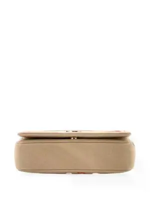 Burberry Lola Printed Canvas Small Shoulder Bag - Neutrals