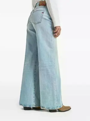 DIESEL® Flare Jeans Regular Waist 1978 D-akemi - Blue