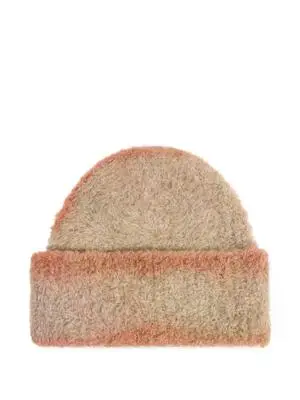 DIESEL® Beanie With Sprayed Effect - Neutrals