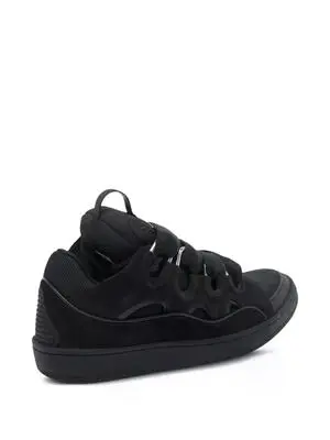LANVIN Curb Suede Sneakers