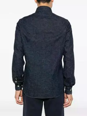 Eleventy Long-sleeve Denim Shirt