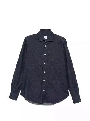 Eleventy Long-sleeve Denim Shirt - Blue