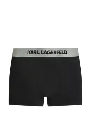 Karl Lagerfeld Metallic-logo Boxers