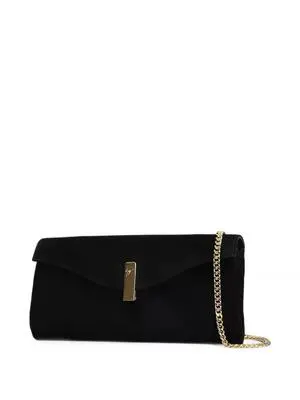 GIUSEPPE ZANOTTI Logo-plaque Chain-link Clutch Bag