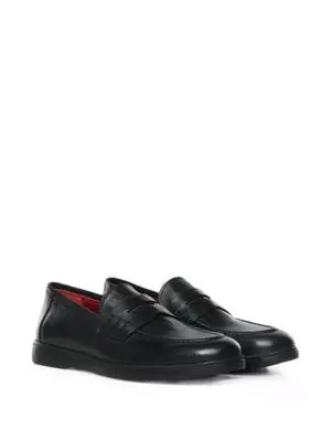 GIULIANO GALIANO Madrid Penny Leather Loafers