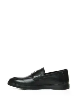 GIULIANO GALIANO Madrid Penny Leather Loafers
