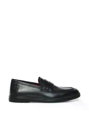 GIULIANO GALIANO Madrid Leather Loafers - Black