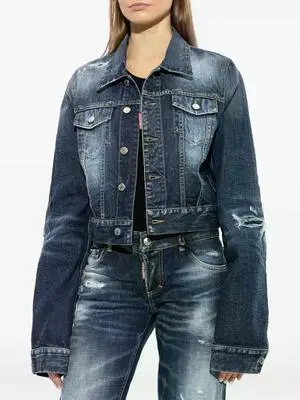 Dsquared2 Distressed-effect Denim Jacket