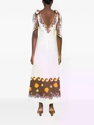 ALEMAIS Alemas Island Cove Ballet Midi Dress