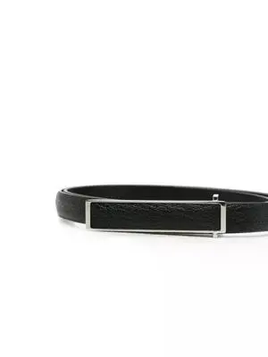 TOM FORD Grained-leather Belt