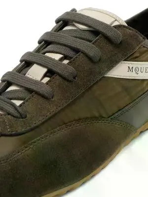 Alexander McQueen Suede-panelled Sneakers
