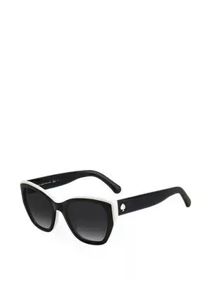 Kate Spade New York Yolanda Cat-eye Sunglasses - Black