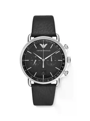 Emporio Armani Chronograph Watch - Black