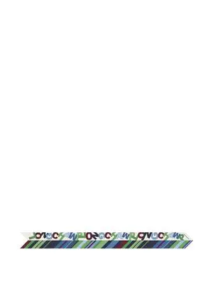 Longchamp L'arc-en-ciel Silk Twilly - Blue