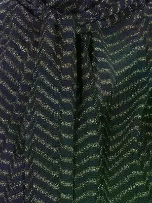 Missoni Sleeveless Mini Dress With Scarf-collar