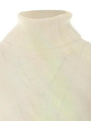 Liu Jo Wool-blend Turtleneck With Buttons
