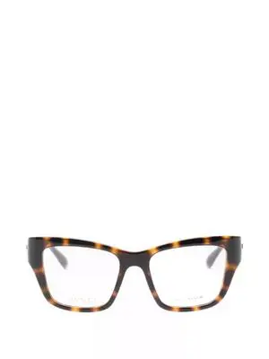 Gucci Interlocking G Cat-eye Glasses - Brown
