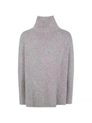 KUJTEN Roll-neck Cashmere Sweater - Brown