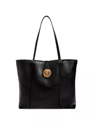 Versace Medusa Leather Tote Bag