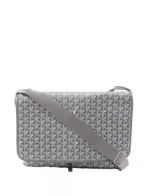 Goyard 2010-2026 Goyardine Capetien Mm Messenger Bag Crossbody Bag - Grey