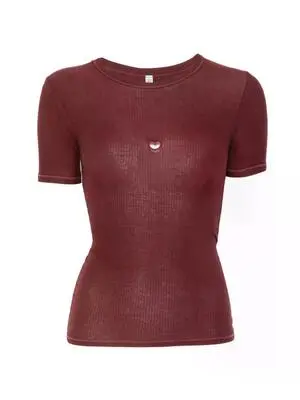 Baserange Ribbed T-shirts For Women