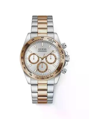 Guess Arthur 2-tone Analog Watch - Silver