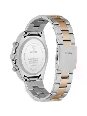Guess Chronograph Two-tone Stainless Steel Watch - Silver