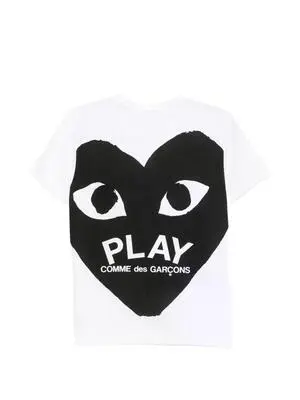 Comme Des Garçons Heart-patch T-shirt