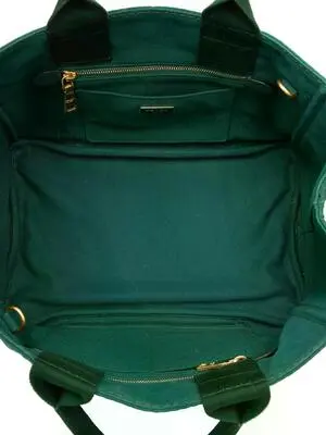 Prada 2013-2026 Canvas Canapa Logo Tote Satchel