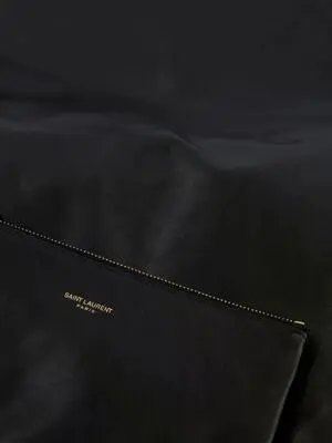 Saint Laurent Plaque Chain-link Tote Bag