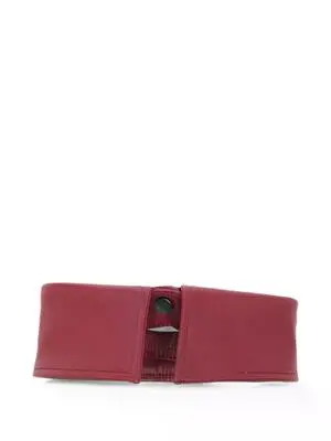 MRZ Snap-button-fastening Collar - Red