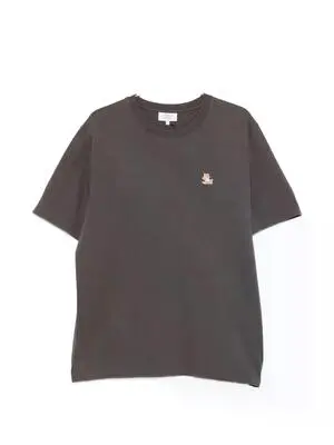 Maison Kitsuné Chillax Fox Patch T-shirt - Grey