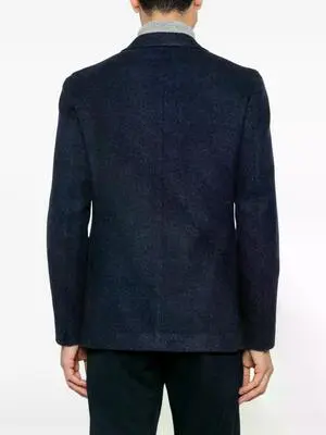 Eleventy Single-breasted Notch-lapel Blazer