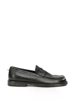Moma Leather Loafers - Black