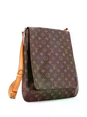 LOUIS VUITTON Musette Salsa Handbag Monogram Canvas Gm Crossbody Bag - Brown