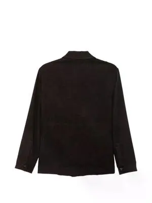 Eleventy Pocket-detail Epaulette Jacket - Brown