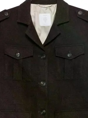 Eleventy Pocket-detail Epaulette Jacket