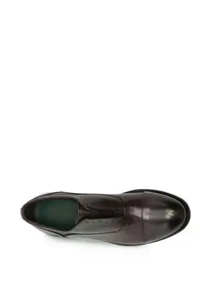 LEQARANT Cap-toe Lace-up Loafers