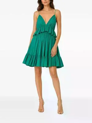 Raquel Diniz Lory Ruffled Tiered Mini Dress