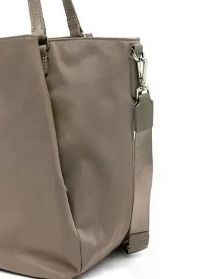AGNES B. Origami Tote Bag - Brown