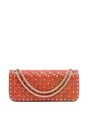 Valentino Garavani Rockstud Spike Suede Medium Shoulder Bag