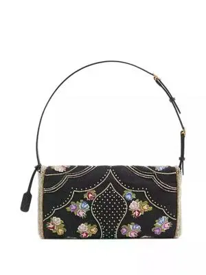 Valentino Garavani Devain Small Embroidered Shoulder Bag