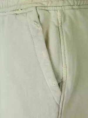 Rhude Logo-embroidered Worn-effect Cotton Track Pants