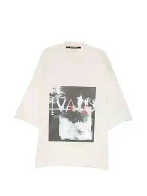 JULIUS Valis Over T-shirt - Neutrals
