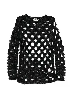 COMME DES GARÇONS Black Comme Des Garçons Openwork Sweater